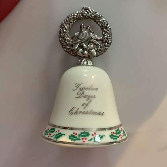 Reed & Barton | Holiday | Reed Barton Ceramic 2 Days Of Christmas Bell ...